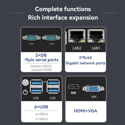 China Intel Core i7 4500U PC With Dual LAN Dual COM and 4 USB3.0 Industrial Mini PC for sale