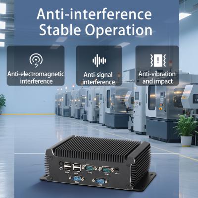 China Intel Core i3 4158U PC With Dual LAN Six COM and 1 HDMI Industrial Mini Computer for sale