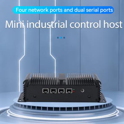 China Celeron N5105 Prozessor mit vier LAN und 1HDMI 1DP Netzwerk Mini-PC zu verkaufen