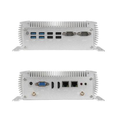 China Intel Core I5 8305G Processor Mini Pc With 2 RS232 COM 2 LAN 1 VGA 2 HD-MI For Factory for sale