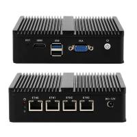 China DDR3 8GB Firewall Mini PC Router With Intel Celeron N2830 Fanless Cooling Method for sale
