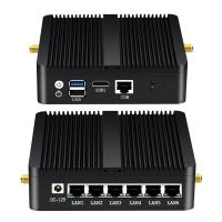 Quality 6 Ethernet Firewall Mini PC Intel Celeron J1900 With DDR3L RAM And MSATA SSD for sale