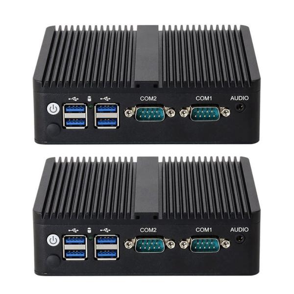 Quality Intel Celeron J6412 Industrial Mini PC 4 Core 4 Thread With Dual LAN Dual COM for sale