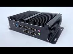 4 Core 8 Threads Mini Fanless PC Intel Core I7 1195G7 Met Dual LAN 6COM DDR4