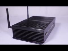 Dual LAN 6COM Fanless Intel Mini PC Core Series Celeron 3855U Processors With MSATA SSD