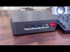 AMD Ryzen 9 5900HX Mini PC 2 LAN DDR4 Mini Game PC With Large Flow Fan