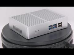 인텔 셀레론 및 코어 팬리스 미니 PC DDR3 램 8GB 지원 듀얼 화면 디스플레이