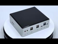 Gaming Mini PC With Intel Core Processors Dual LAN Dual DDR4 RAM And Cooling Fan