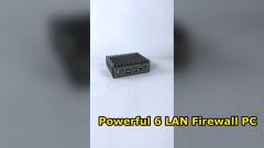 Intel N100 Processor Firewall Mini PC With 6 LAN 1 HD-MI 1 DP