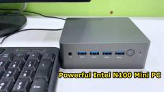Intel N100 Processor Dual LAN Mini PC With Four USB DDR4 46GB RAM For Home Office