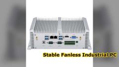 Fanless Industrial PC Dual LAN Dual COM