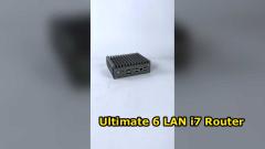 Soft Router Intel Celeron J6412 Processor With 6 Lan 1 HD-MI 1 DP