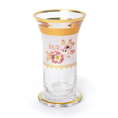 China Decorative Glass Incense Burner Arabic Style Round Shape For Burning Incense for sale