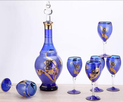China Premium Water Jug Glass Set Large Capacity Water Pitcher Set OEM ODM for sale