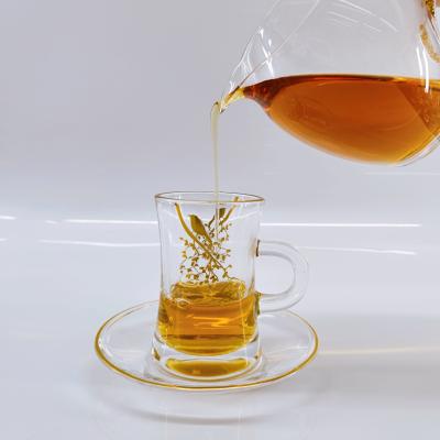 China Home / Office Classic Glass Cup Set 90ML 3.04oz Lead Free Crystal for sale