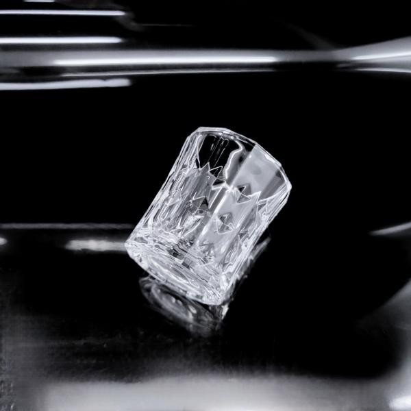 Quality 58ml 6 Pieces Glass Shot Cups Thick Base For Tasting Samples / Entertaining for sale