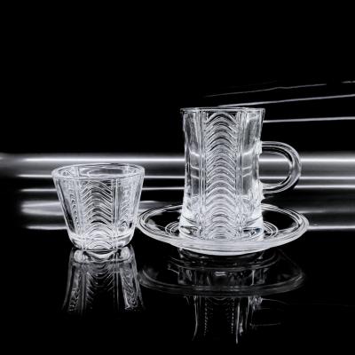 China Sophisticated 18pcs Glass Cup Sets  For Restaurants / Hotels / Event Venues for sale