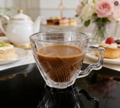 China 6-Piece Large Capacity Glass Cup Set, 165ML Clear Excellent Choice for Drinkware Serving for sale