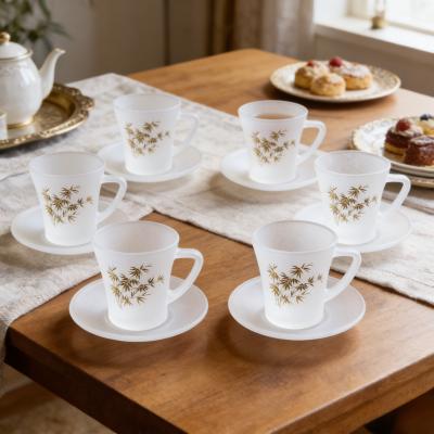 China Soda Lime Glass Cup Sets 36pcs 110ml Capacity And 68mm Mouth Outer Diameter for sale