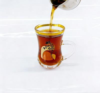 China Decorative Glass Cups 7.8 Cm Height Perfect for Serving in Cafes Restaurants for sale