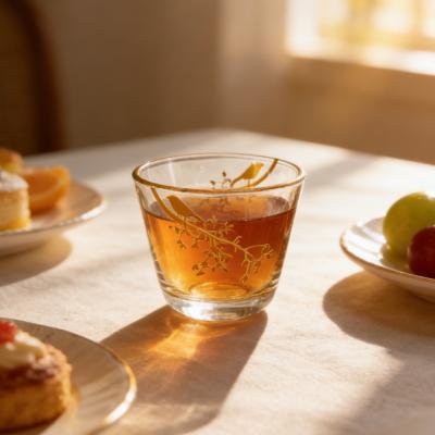 China Lead Free Crystal Glass Coffee Cups 60ml Easy Stacking Glass Cups for sale