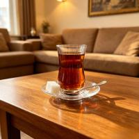 Quality Max diameter 56mm Clear Glass Tea Cup 6pcs Turkish Cups 6pcs Saucers without for sale