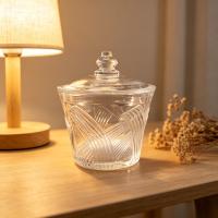Quality Max Diameter 115mm Glass Candy Bowls Eco Friendly Durable Clear Glass Bowls for sale