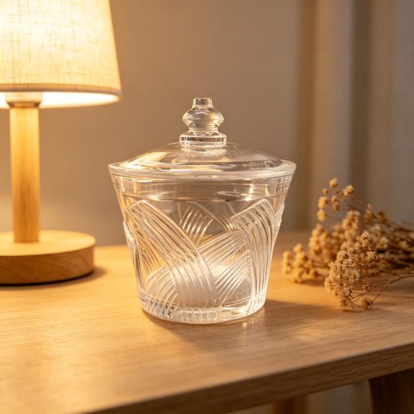 Quality Max Diameter 115mm Glass Candy Bowls Eco Friendly Durable Clear Glass Bowls Ideal for Retail Display and Event Decoration for sale