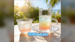 36 Piece Elegant Glass Tea Cup and Saucer Set