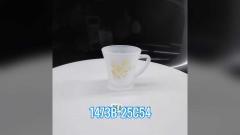 Elegant Bamboo Glass Cup Set 12 Piece Tea and Coffee Set