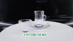 Elegant Glass Tea and Coffee Cup Set