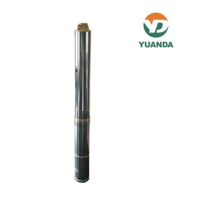 China Deep well or tank stainless submersible 71 solar and copper DC pump (internal controller) for sale