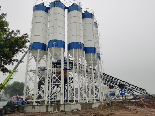 Quality 50 Ton 100 Ton Cement Silo Steel Storage Batching Concrete Mixing Plant Single for sale