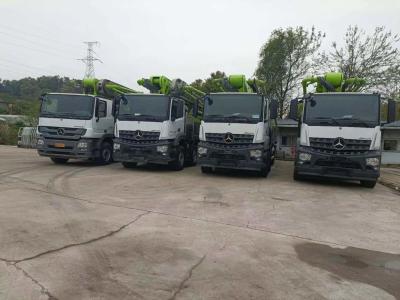 China 42 meter 52m 56m 37m-69m Truck gemonteerd Beton Pump Truck Met BENZ ISUZU ZOOMLION Te koop