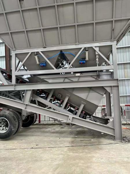 Quality Portable Concrete Batching Plant Mobile Ready Mix for sale