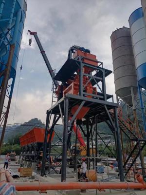 China 90M3/H Wet And Dry Concrete Batching Plant for sale