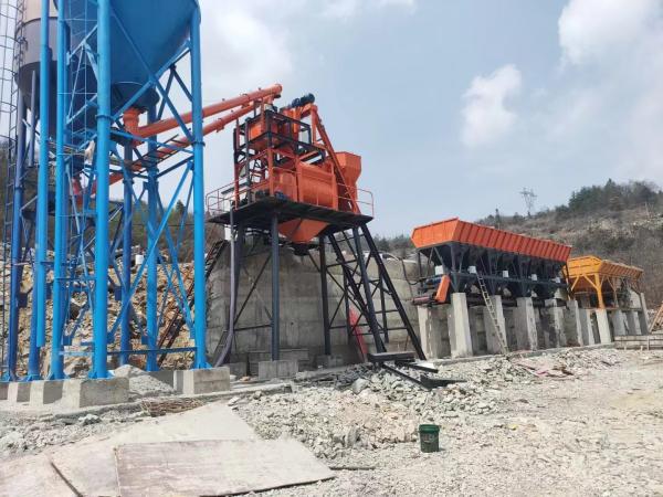 Quality Small Rmc Concrete Batching Plant Manufacturers 75m3/H Stationary for sale