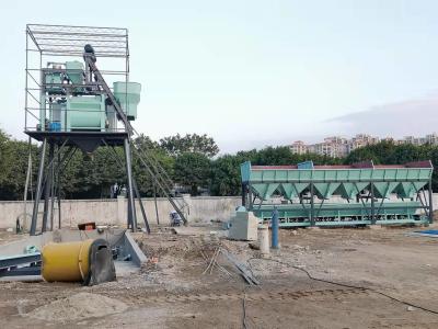 China HZS120 Betonbatching Equipment Batching Plant Ready Mix CE ISO gecertificeerd 90m3 120m3 180m3 Te koop