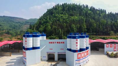 China Hzs180 180m3/H Fixed Batching Plant Stationary Concrete Mixing Batching Plant for sale