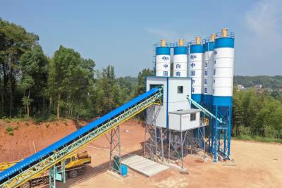 China JS3000 Twin-shaft Concrete Mixer and 180cbm/H Concrete Plant The Ideal Solution for Building Works for sale