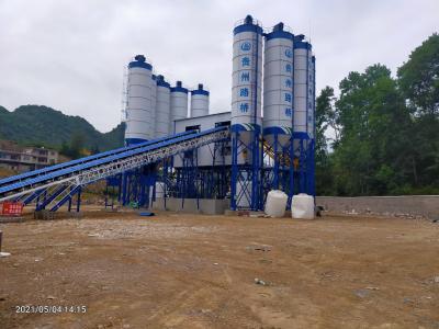 China Gordelconveyor Hzs60 Betonbatching Plant Voor de bouw van gebouwen Te koop