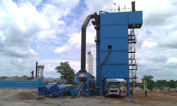 Quality 80 Tph Asphalt Mixing Plant Concrete Bitumen Plant Portable for sale