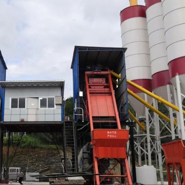 Quality 75m3/h Automatic Concrete Batching Plant with China for sale