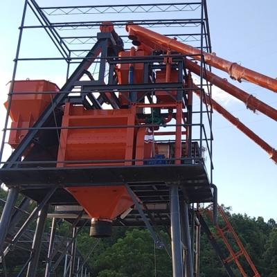 Cina 35-100m3/h Impianto di confezionamento del calcestruzzo a miscela pronta Impianto di confezionamento del calcestruzzo RMC portatile in vendita