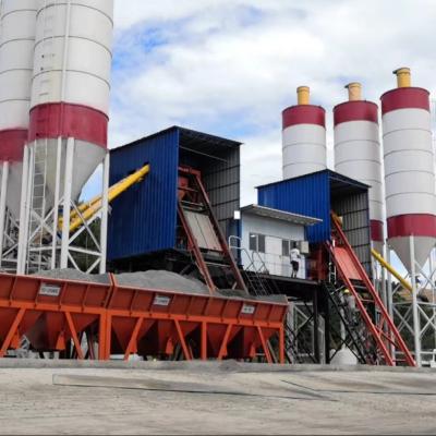 China Kleine draagbare betonnen batchfabriek Voor verkoop for sale