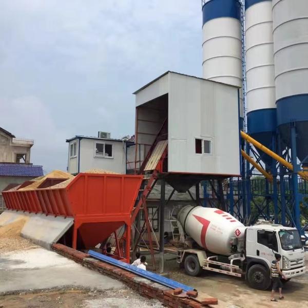 Quality Fully Automatic Cement Concrete Batching Plant Ready Mix HZS 25-240m3/h Concrete for sale