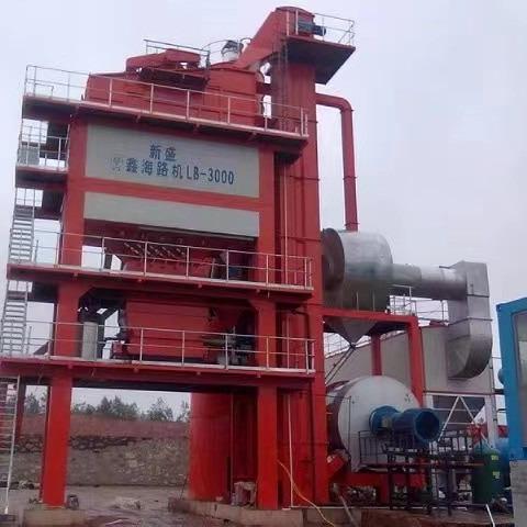 Quality 160T/H Environmentally-friendly Stationary Batch Mix Asphalt Plant for sale