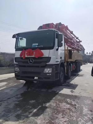 China SANY 28m 37m 56m 61m Truck gemonteerd Gebruikte Betonpompmachine Cement Truck Long Boom Te koop