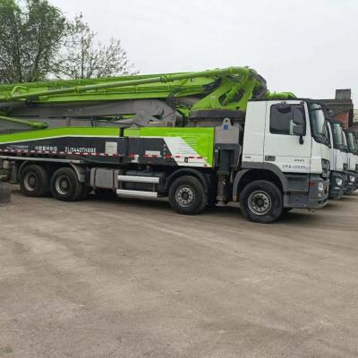 China 37m 48m 56m Gebruikte betonnen boompompompwagens te koop Isuzu Sany Betonpomp Te koop