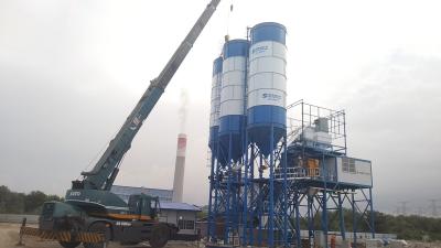 China Hzs60 F8 Series Stationary Wet Mix Concrete Batching Plant for High Productivity Productivity ≤60m3/h for sale